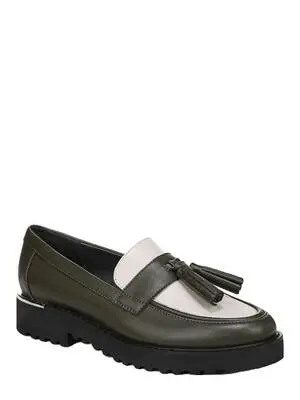 Franco Sarto Carolyn Tassel Loafer - Deep Olive Green