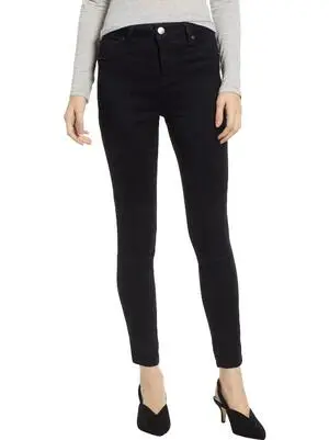 1822 Denim Butter High-waist Jeggings - Black