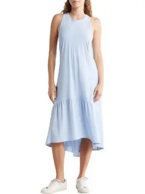 Sweaty Betty Ace Racerback Midi Dress - Breeze Blue