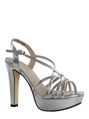 TOUCH UPS Wren Platform Sandal - Silver