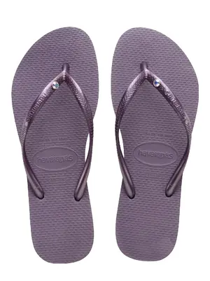Havaianas Havaianas Slim Crystal Flip-Flop Malve