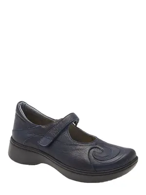 Naot Naot Sea Mary Jane Flat Soft Ink/navy Velvet