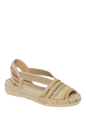 TONI PONS Estel Espadrille Wedge Sandal - Multi Fabric