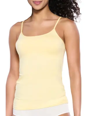 Felina Felina Scoop Neck Knit Camisole Daffodil