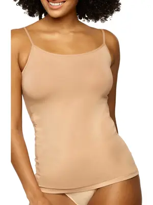Felina Felina Scoop Neck Knit Camisole Praline