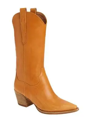 Jeffrey Campbell Jeffrey Campbell Dagget Western Boots Dark Beige Sanded