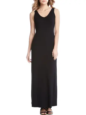 Karen Kane Alana Jersey Maxi Dress - Black