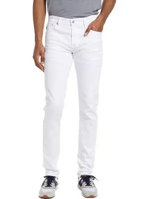 Ag AG Dylan Extra Slim-Fit Ripped Jeans White Smoke