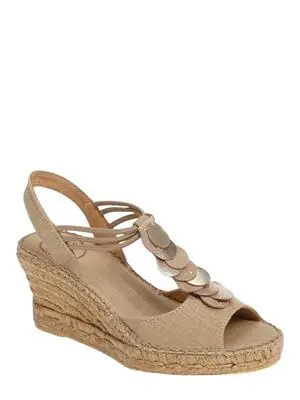 TONI PONS Toni Pons Sitges Espadrille Sandal Stone Fabric