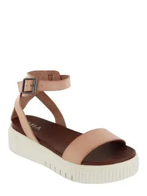 Mia MIA Lunna Platform Sandal Blush