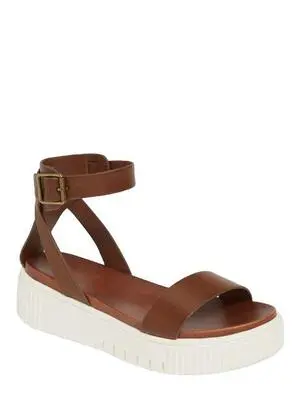 Mia Lunna Platform Sandal - Cognac