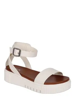 Mia MIA Lunna Platform Sandal Ice