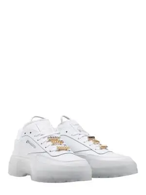 REEBOK Club C Cardigan Platform Sneakers - White/white/white