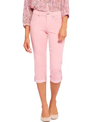 NYDJ NYDJ Marilyn Straight Leg Capri Jeans Aphrodite