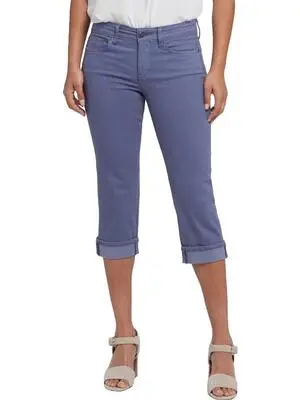 NYDJ NYDJ Marilyn Straight Leg Capri Jeans Cascade Lake