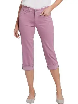 NYDJ NYDJ Marilyn Straight Leg Capri Jeans Fairy Falls