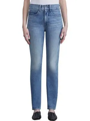 Lafayette 148 New York Reeve Ankle Jeans - Faded Skyline