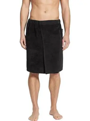 Majestic International Velour Shave Wrap Black