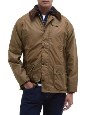 Barbour Barbour Bedale Water Resistant Waxed Cotton Jacket Bark