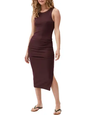 Michael Stars MICHAEL STARS Wren Midi Dress Eggplant