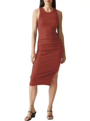 Michael Stars MICHAEL STARS Wren Midi Dress Pecan