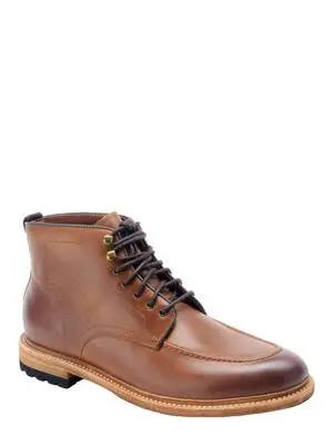 WARFIELD & GRAND Trench Lace-up Boot - Cognac