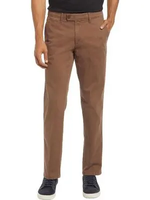 BRAX Evans Flat Front Chinos - Camel