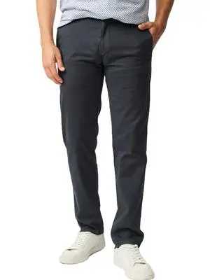 Rodd & Gunn Thomas Road Stretch Cotton Flat Front Chinos Coal