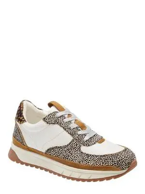 Madewell Kickoff Leather Sneakers - Olive Grove Multi