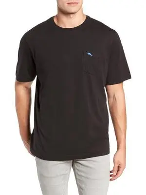 Tommy Bahama New Bali Sky Original Fit Pocket T-shirt - Black