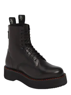 R13 Stack Platform Boots