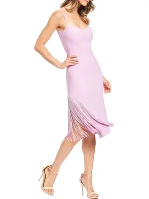 Dress The Population Rory Midi Dress - Lavender