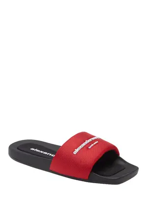 Alexander Wang Alexander Wang Pool Slide Bright Red