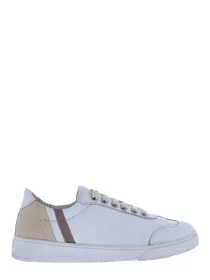 Blackstone Tw87 Leather Sneaker - White/wheat
