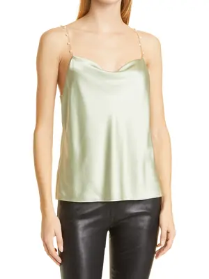 Cami Nyc Busy Silk Camisole Aloe