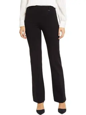Lyssé Ponte Baby Bootcut Pants - Black