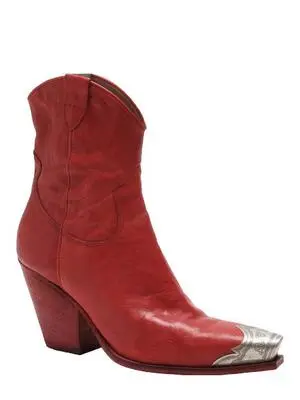 Free People Brayden Western Boots Flame