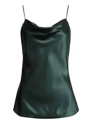 Cinq À Sept Cinq À Sept Marta Silk Camisole Deep Malachite