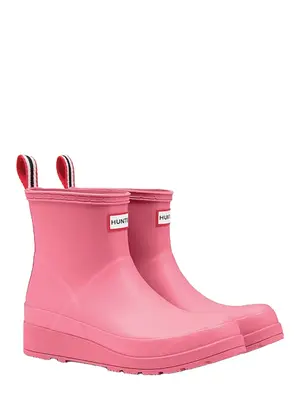 Hunter Hunter Original Play Waterproof Rain Bootie Pink Fizz