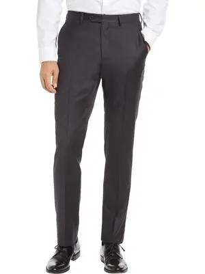 SANTORELLI Santorelli Roma Loro Piana Wool Serge Dress Pants