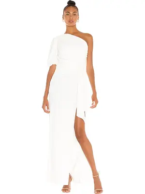 Amanda Uprichard Bexley Maxi Dress - Ivory