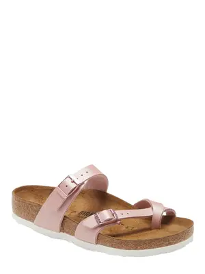BIRKENSTOCK Birkenstock Mayari Birko-Flor Sandal Icy Metallic Old Rose