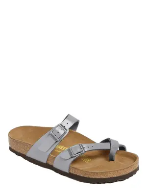 BIRKENSTOCK Birkenstock Mayari Birko-Flor Sandal Silver