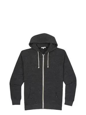 THREADS 4 THOUGHT Trim Fit Heathered Fleece Zip Hoodie
