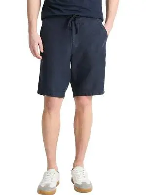 Vince Lightweight Hemp Blend Drawstring Shorts - Coastal