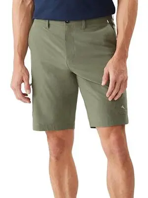 Tommy Bahama Cayman Isles Cargo Hybrid Board Shorts - Palm Moss