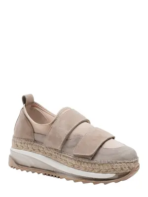 Free People Free People Chapmin Espadrille Sneaker Ivory Combo