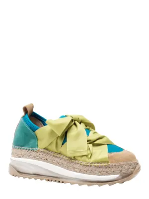 Free People Free People Chapmin Espadrille Sneaker Lime