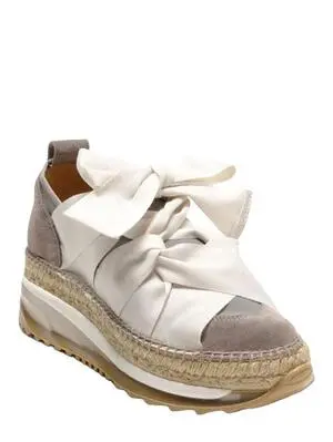Free People Free People Chapmin Espadrille Sneaker Oyster Combo