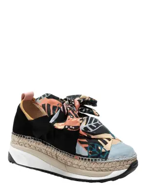 Free People Free People Chapmin Espadrille Sneaker Terracotta Multi